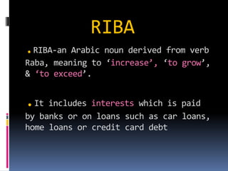 Economic system of islam | PPTX