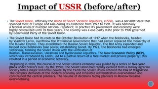 Economy of Russia | PPTX