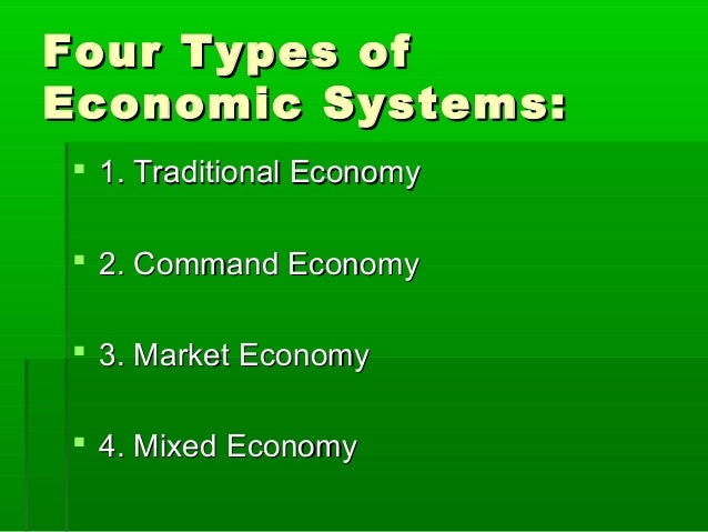 Economic systems