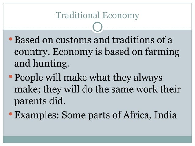 Economic systems | PPT