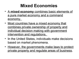 Economic systems | PPT