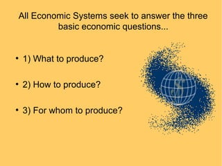 Economic systems | PPT