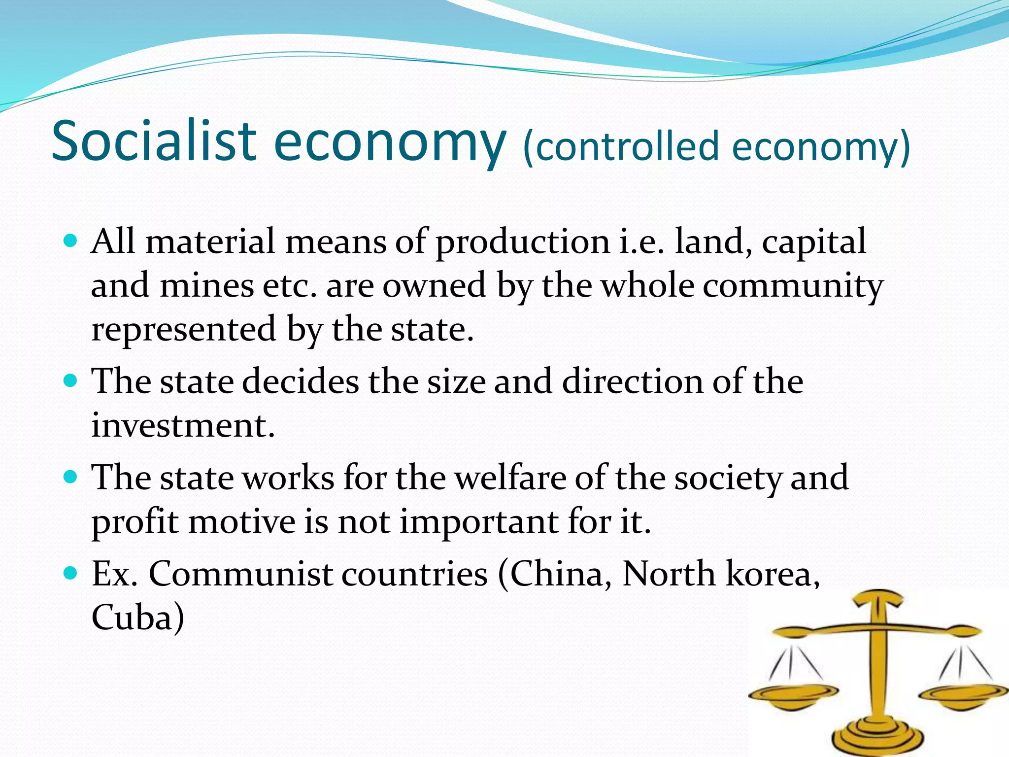 Economic systems | PPTX
