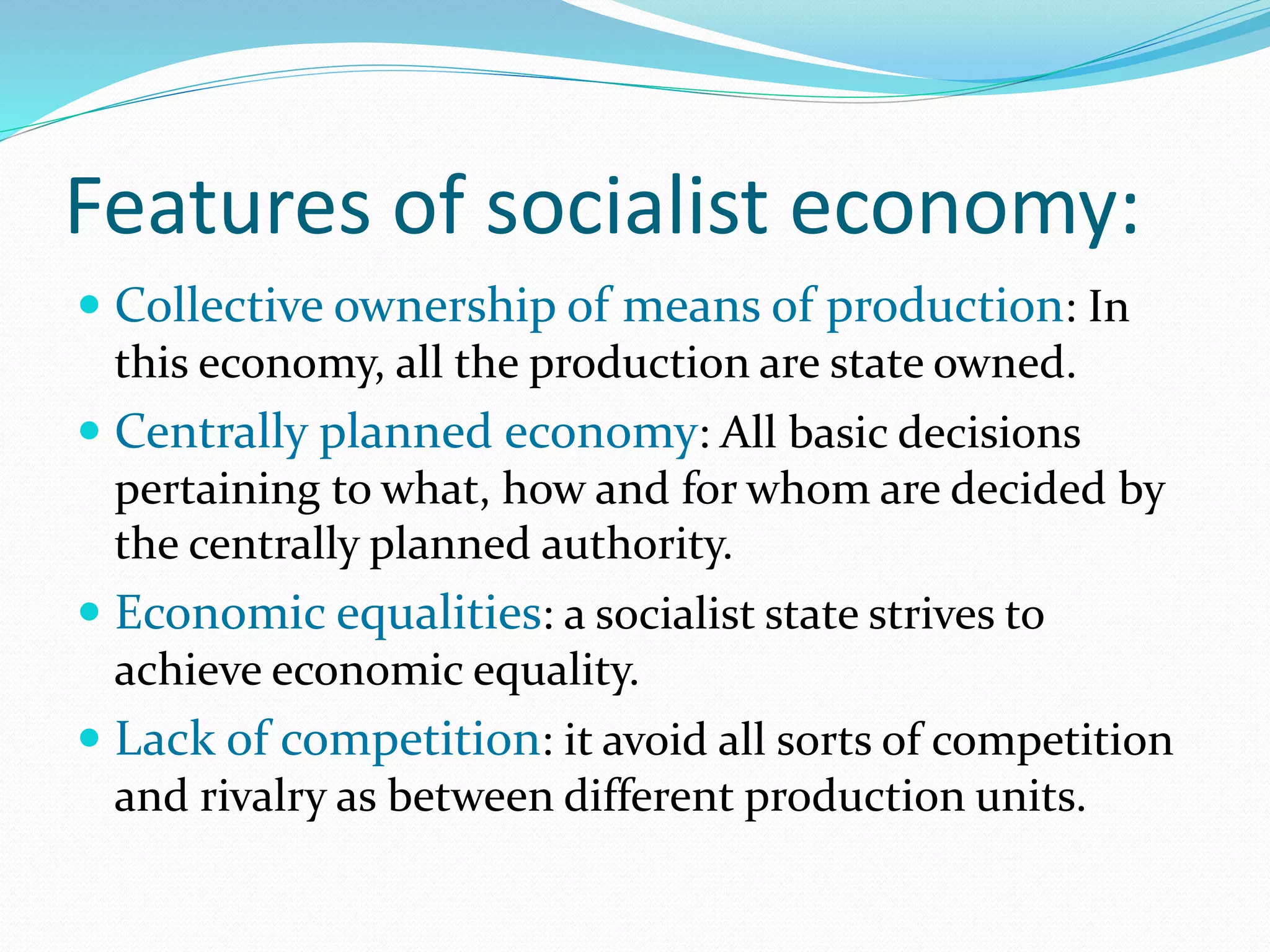 Economic systems | PPTX