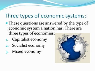Economic systems | PPTX