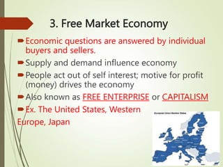The Economic Systems ppt (DIASS) 2nd Sem | PPT | Business | Business ...