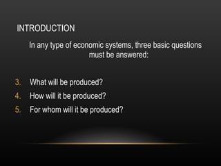 Economic Systems Bead Simulation | PPT