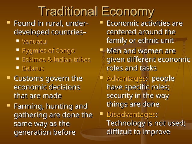 Economic Systems Comparison Basics .ppt