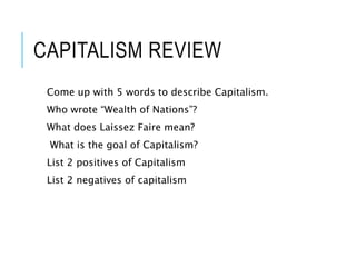 economic systems_labor unions_slavery.ppt