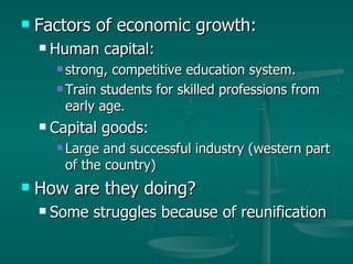 Economic systems of europe | PPT | Economy | Business and Finance