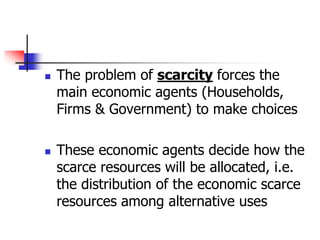 Economic systems presentation | PPTX