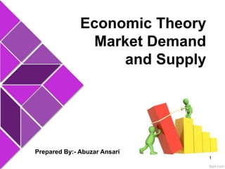 Economic theory market demand and supply | PPTX