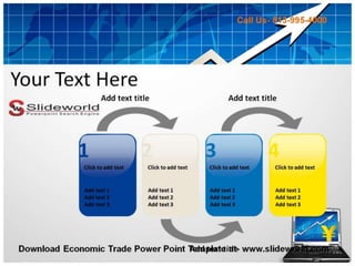 Economic trade powerpoint template | PPTX