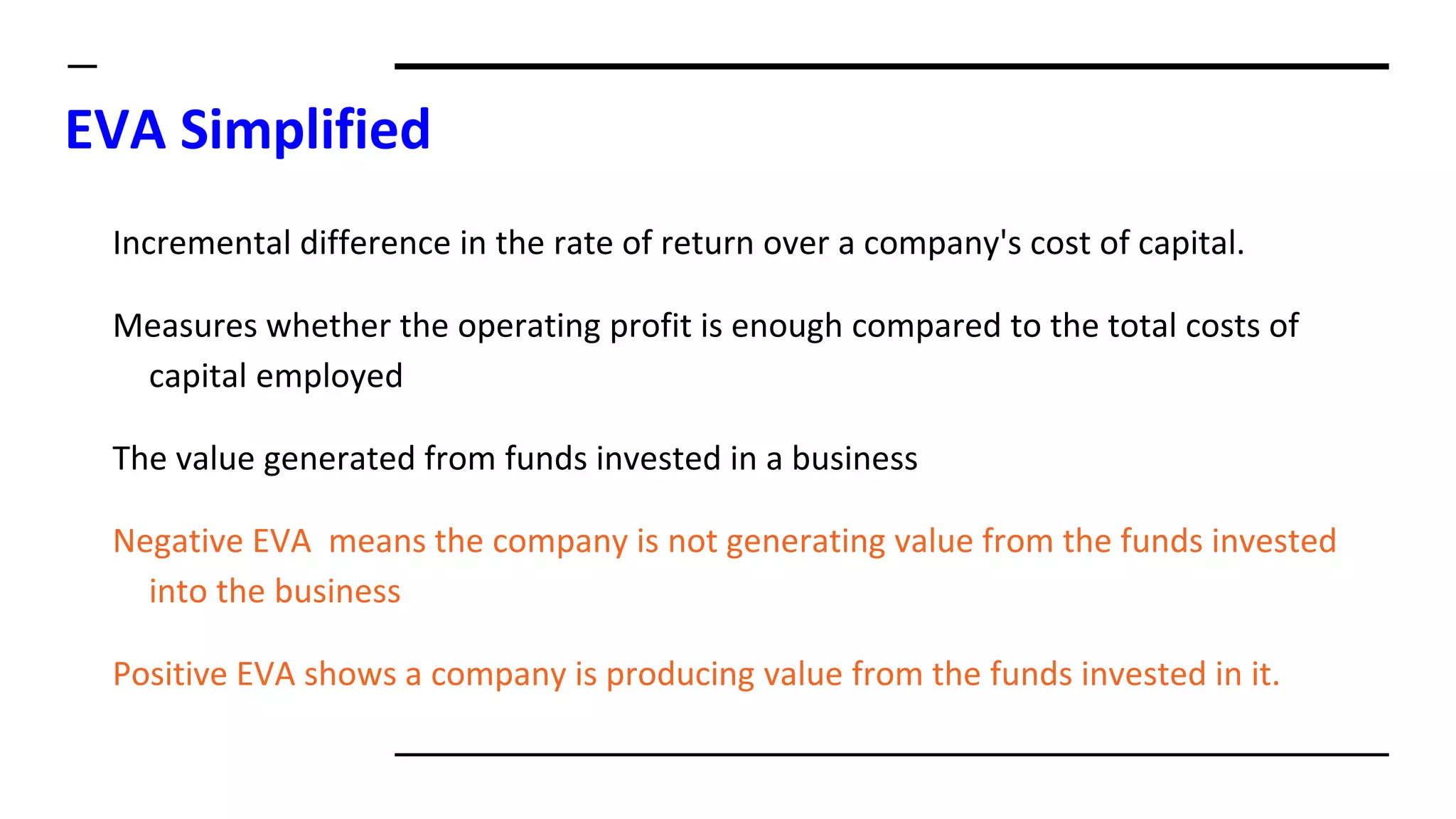 Economic value added | PPT