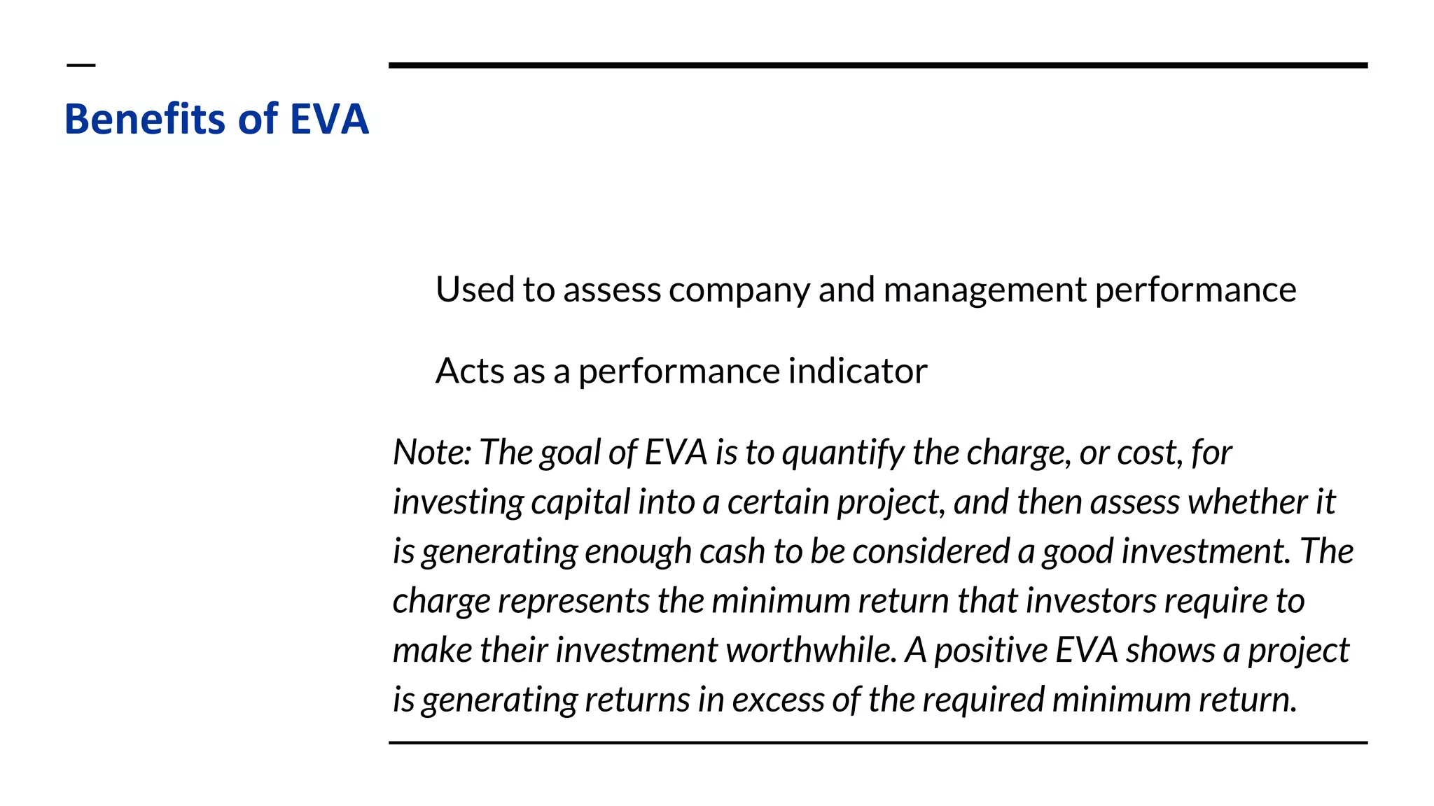 Economic value added | PPT