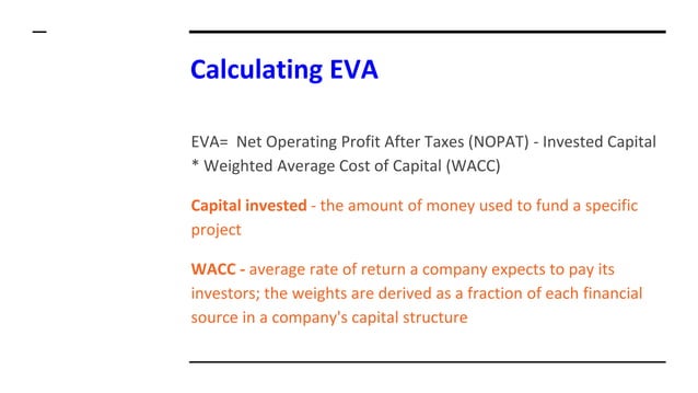 Economic value added | PPT