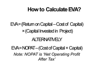 Economic value added | PPTX