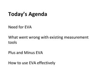 Economic value added (eva) | PPT