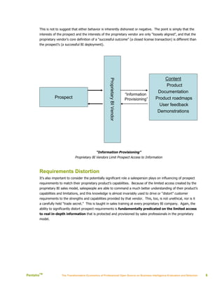 Economic Value Of Pentaho Commercial Open Source Bi | PDF
