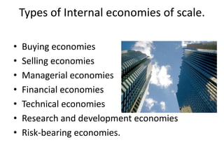 Economies Of Scale | PPTX
