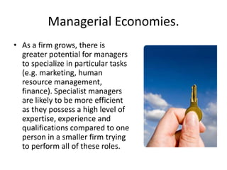 Economies Of Scale | PPTX