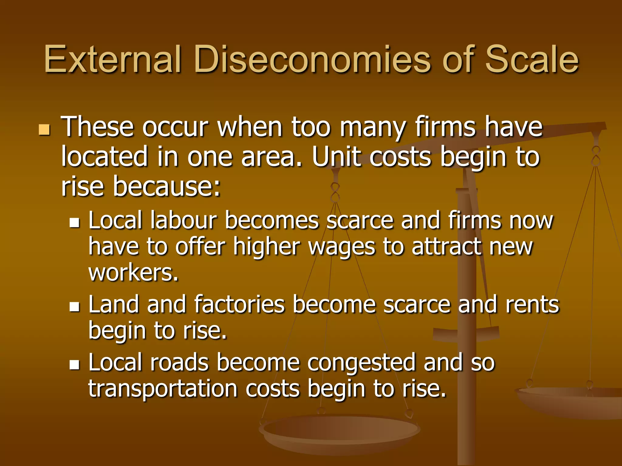Economies of scale | PPTX