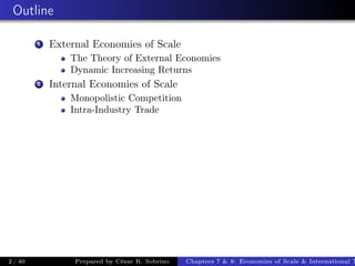 Economies of scale | PDF | Commodities | Economy