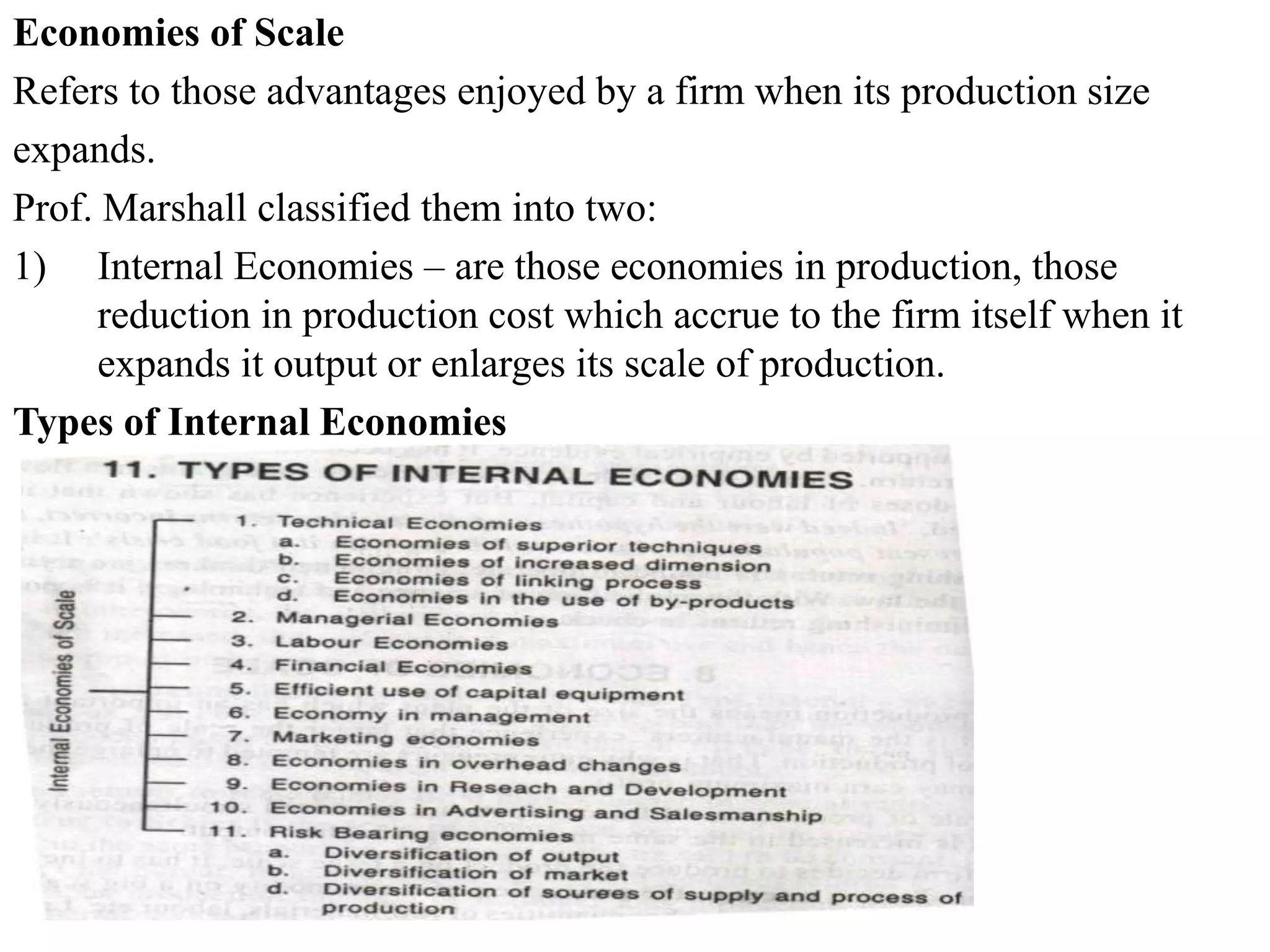 Economies of scale | PPT