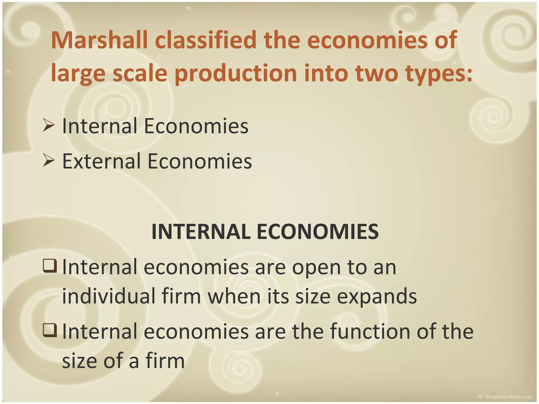 Economies of scale & scope | PPT