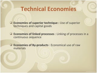 Economies of scale & scope | PPT