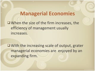 Economies of scale & scope | PPT