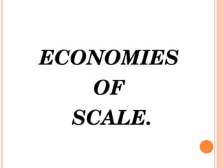 Economies Of Scope And Scale | PPT