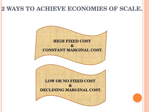 Economies Of Scope And Scale | PPT