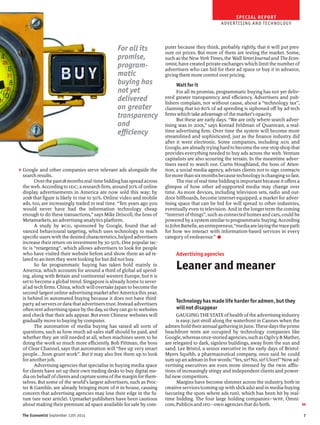 Economist - Advertising and Technology - Special Report | PDF ...