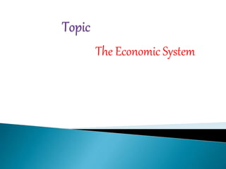 Economic System | PPT