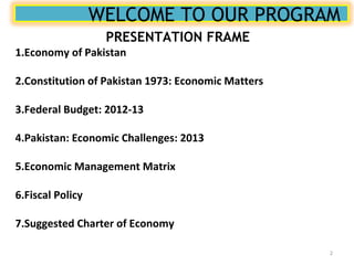 Economy of-pakistan | PPT