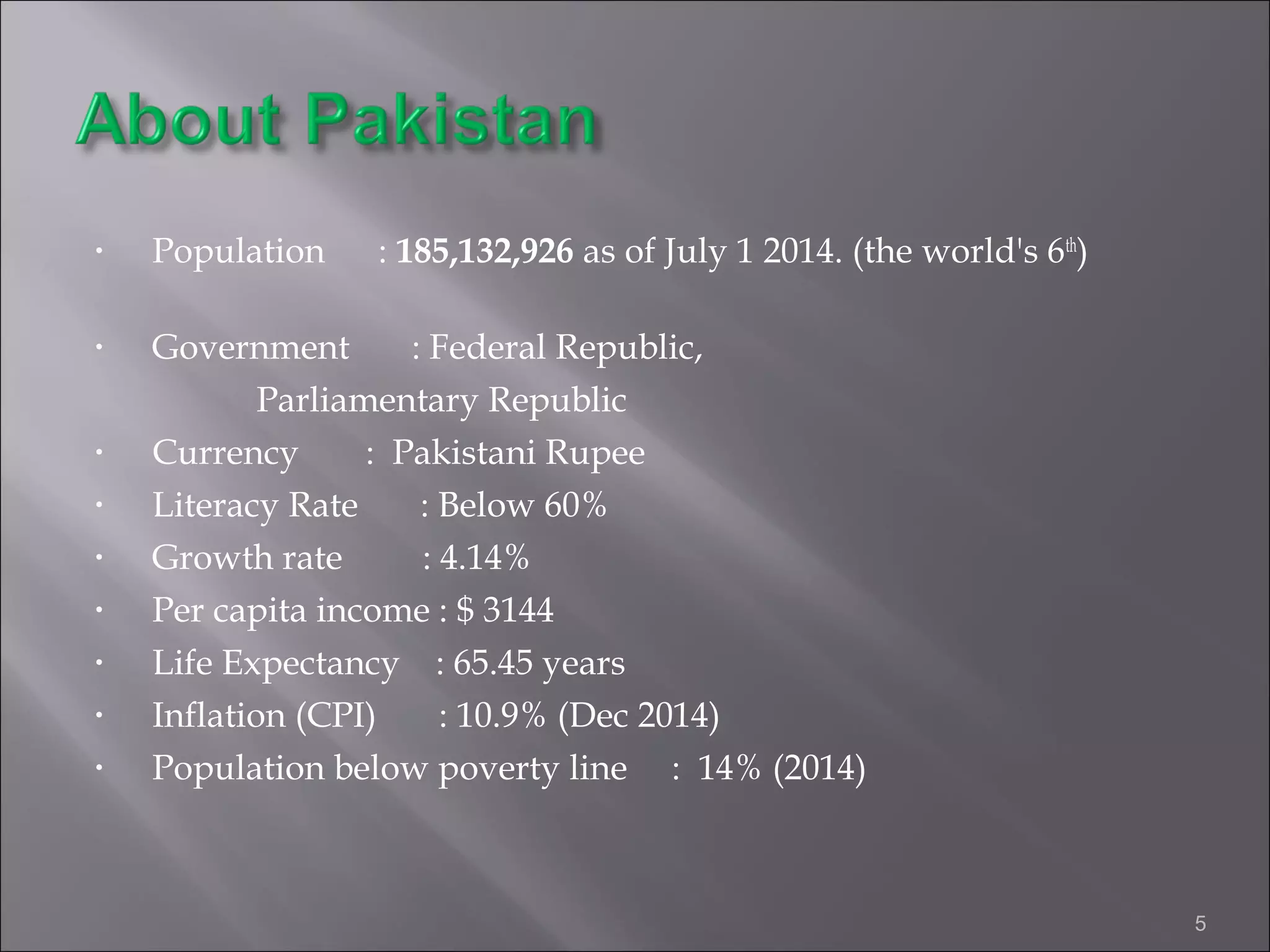 Economy of-pakistan | PPT