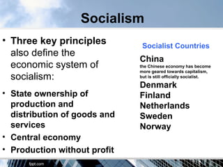 Place of Social Economy in the Social Order | PPT
