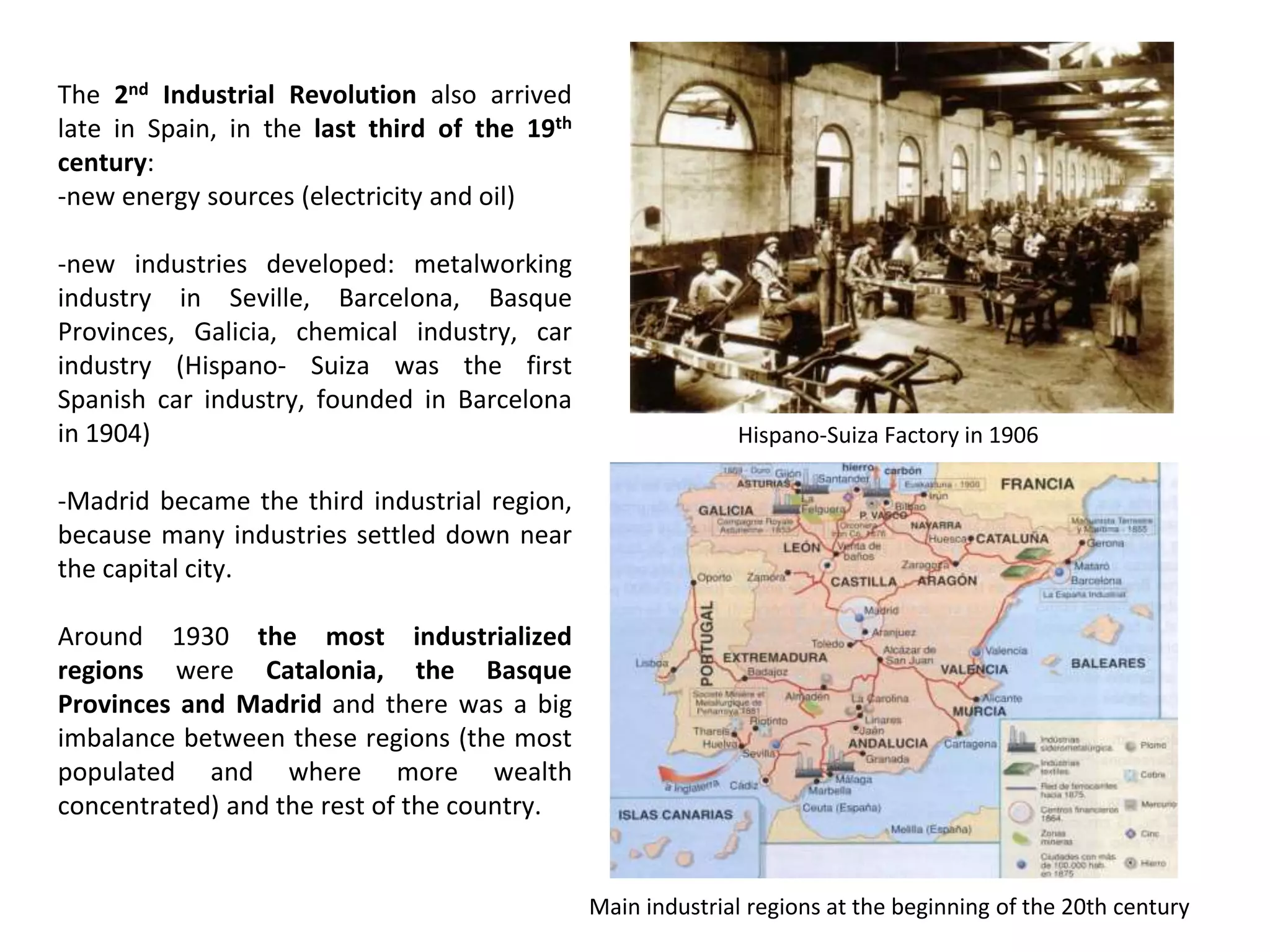 Economy and society in Spain during the 19th century | PPTX