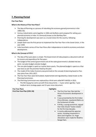 Indian Economy | PDF