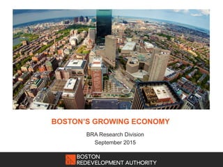 Boston's Growing Economy | PDF