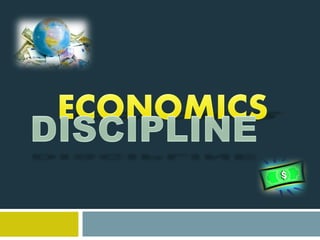 Economy discipline | PPT