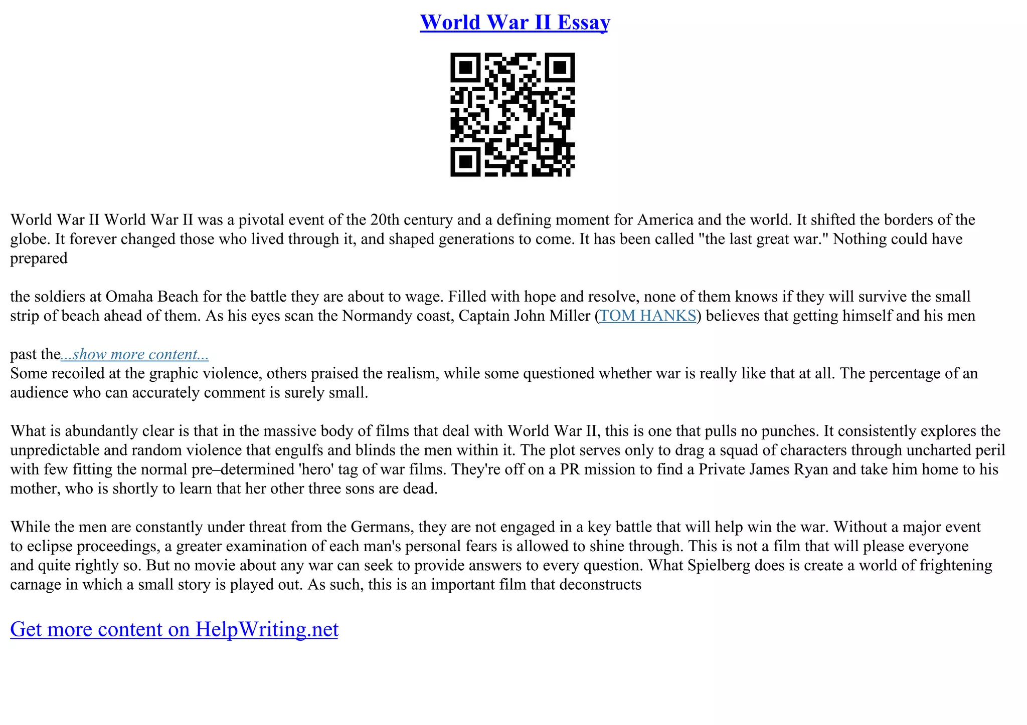 Economy During Ww2 | PDF