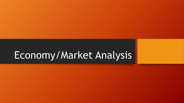 Economy, market analysis | PPT