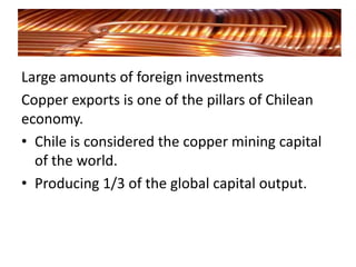 Economy of chile | PPTX
