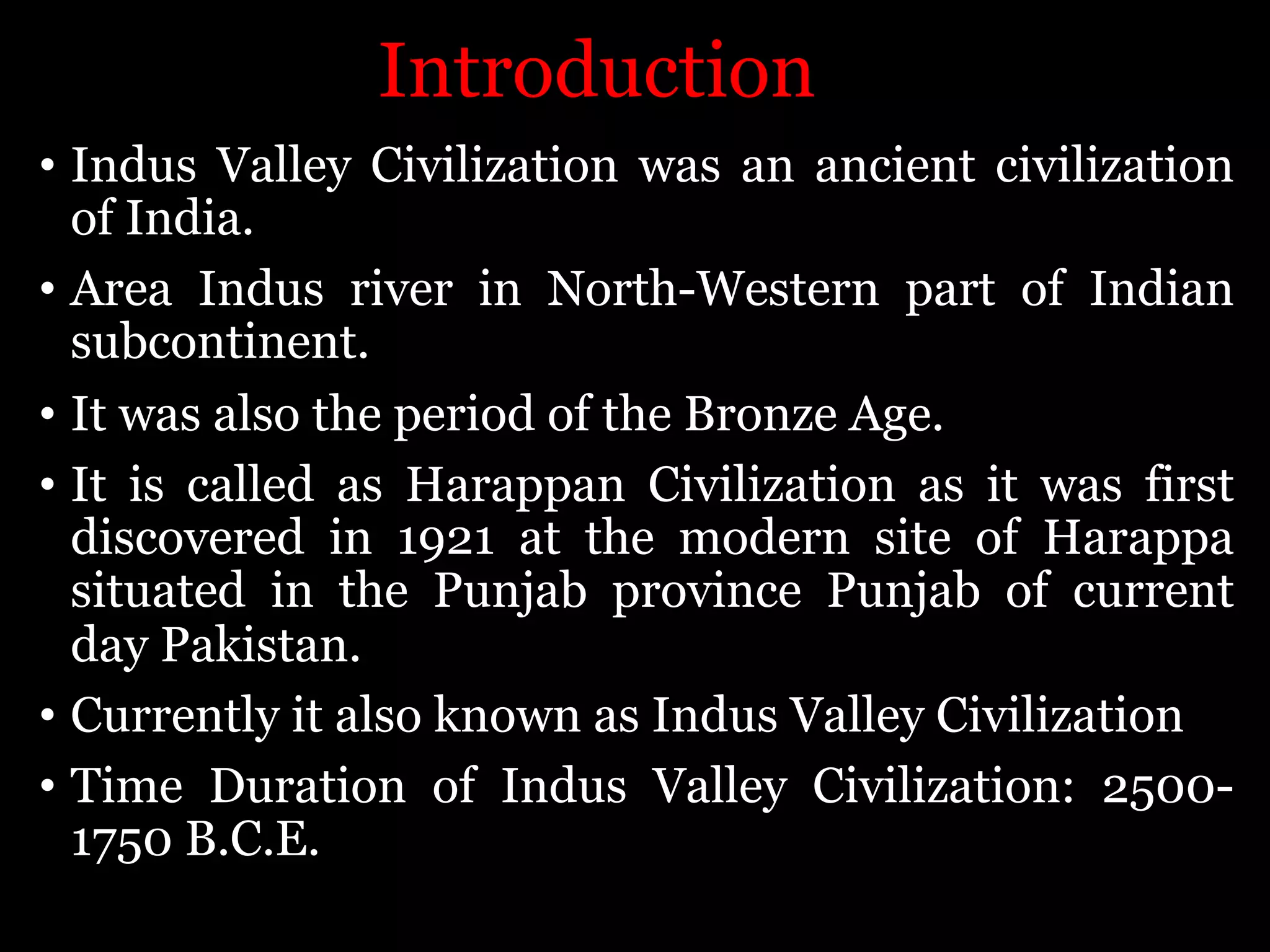 Economy of indus valley | PDF