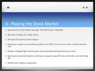 Economy Of The Late1920s | PPTX