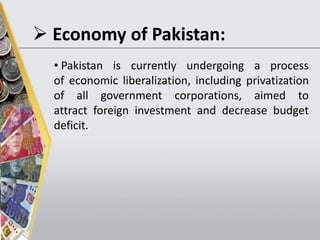 Economy of Pakistan & its Issues | PPTX