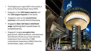 Economy of Singapore | PPTX