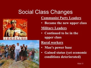 Economy & social class comm russia and china | PPT